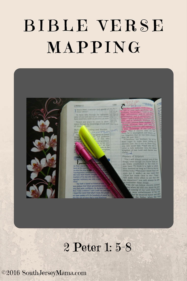 Bible Verse Mapping: 2 Peter 1:5-8